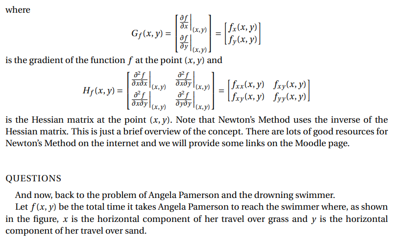 Solved Newton's Method for Lifesaving Angela Pamerson is a | Chegg.com