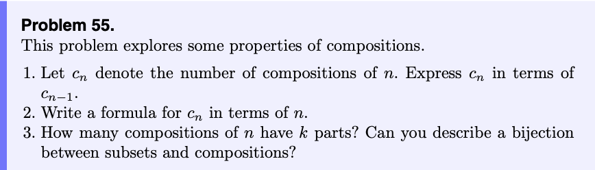 Solved Problem 55. This problem explores some properties of | Chegg.com