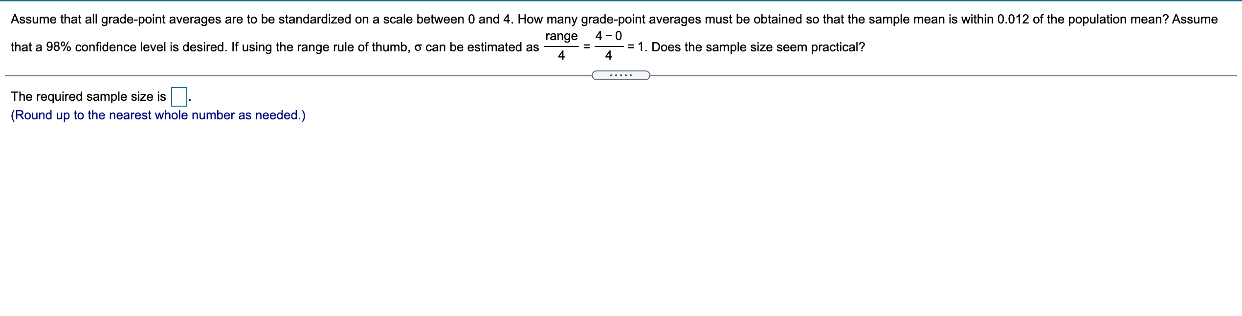 Solved Assume that all grade-point averages are to be | Chegg.com