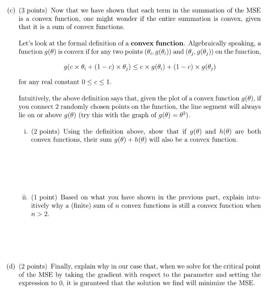 Solved 3. (10 points) Recall from calculus that given some | Chegg.com Solved 3. (10 points) Recall from calculus that given some | Chegg.com