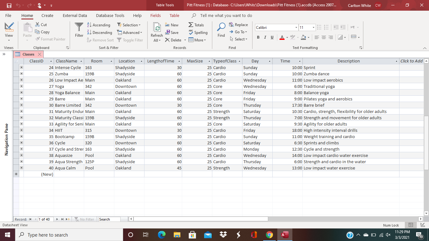Solved Write the SQL code for the following: List the class | Chegg.com