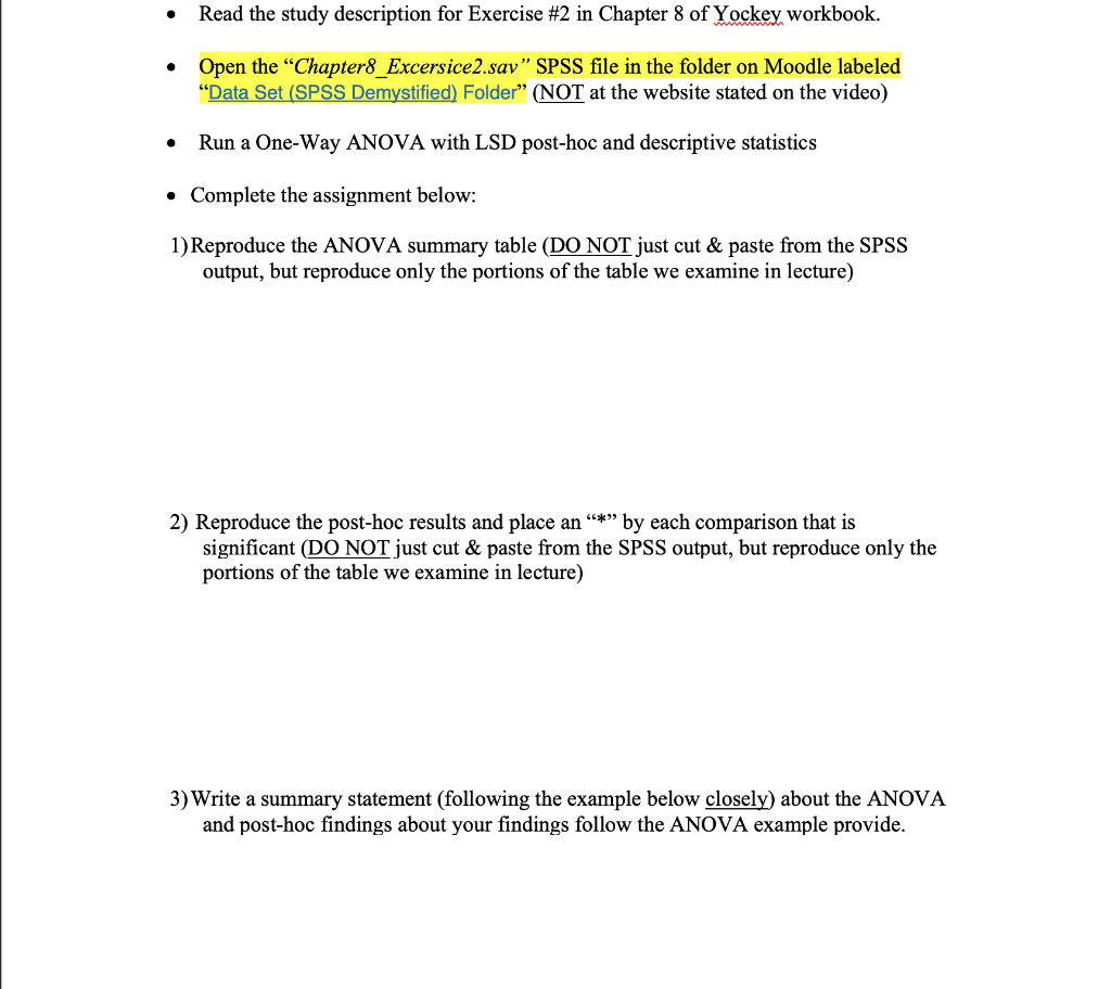 Solved ta Chapter 8_Exercise 2.sav [DataSet 1] - IBM SPSS | Chegg.com