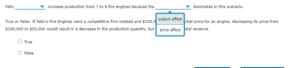 Solved 3. The components of marginal revenue Felix's Fire | Chegg.com