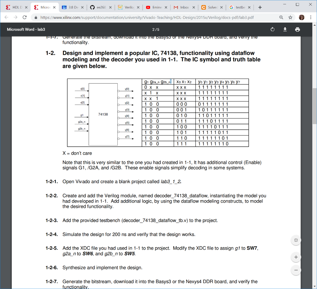 Solved I Need Help Implementing G1 G2an And G2bn Into My 2376