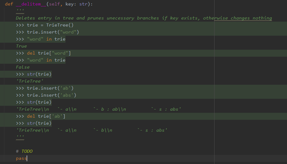 from TrieNodeAbstract import TrieNodeAbstract from | Chegg.com