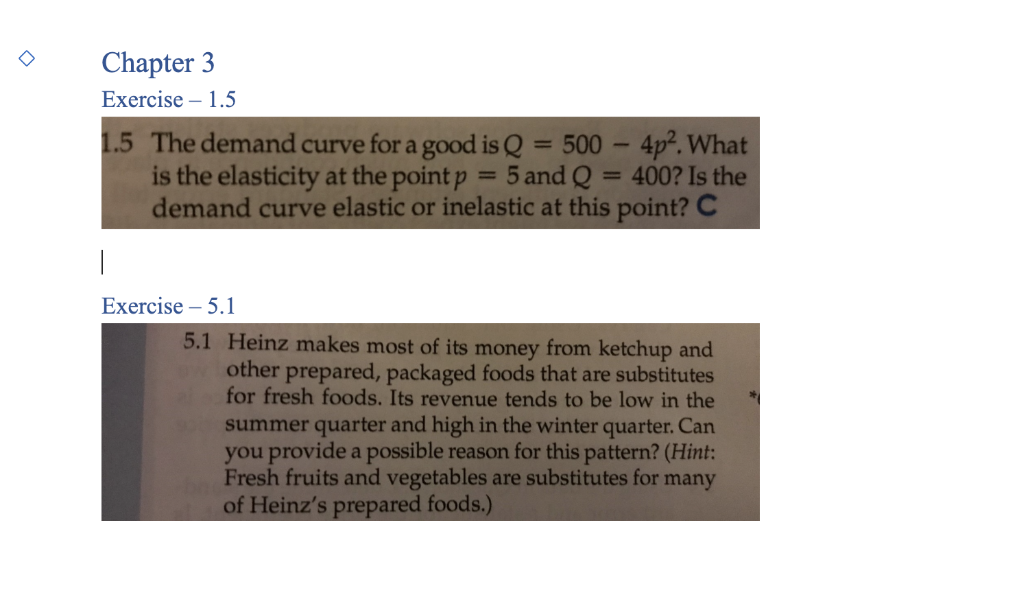 Solved 1.2 Given the estimated demand function, Equation | Chegg.com