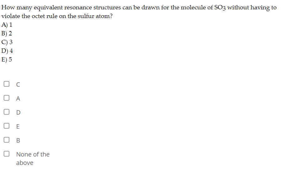 Solved How many equivalent resonance structures can be drawn | Chegg.com