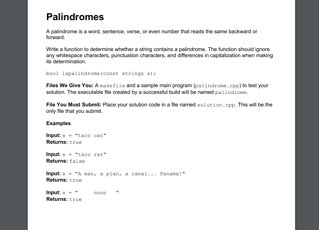 Solved Makefile: CXX = /usr/bin/g++ CXXFLAGS = -Wall | Chegg.com