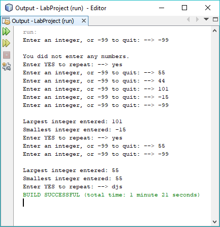 Solved Modify lab assignment 8 by writing a method to | Chegg.com