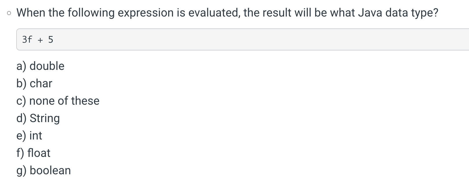 Solved When the following expression is evaluated, the | Chegg.com