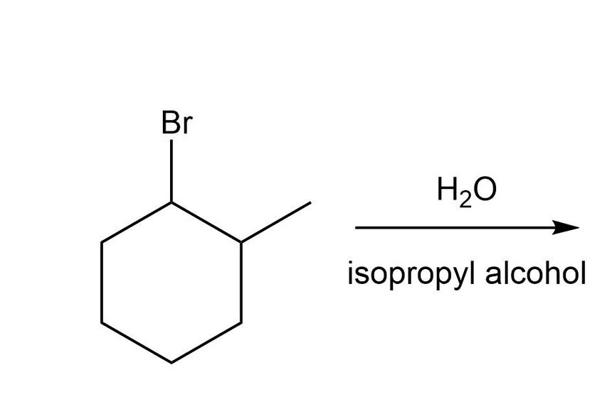 Solved Br H20 isopropyl alcohol | Chegg.com