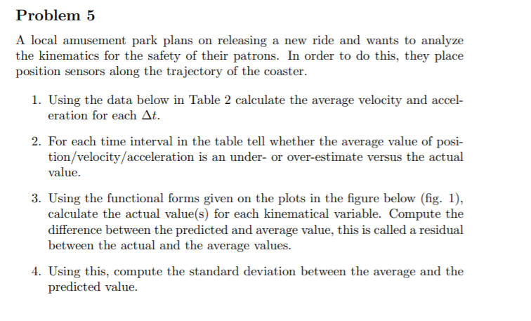 Solved Problem 5 A local amusement park plans on releasing a | Chegg.com
