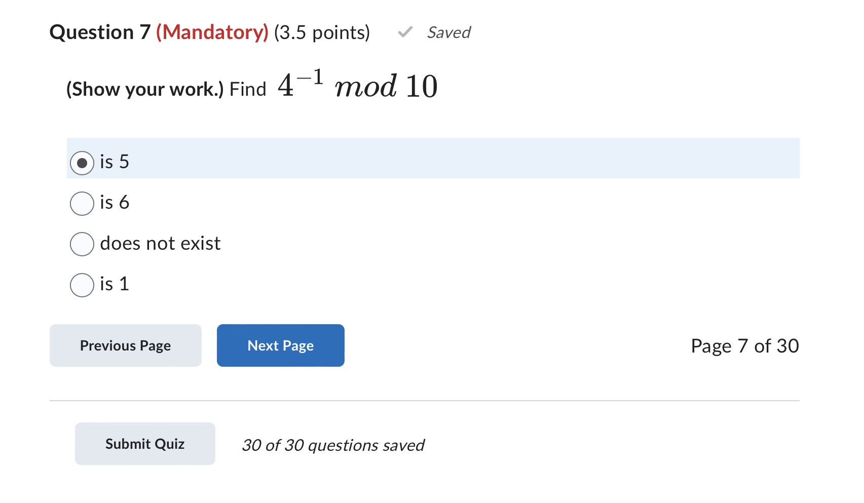 Solved Question 7 (Mandatory) (3.5 ﻿points)(Show your work.) | Chegg.com