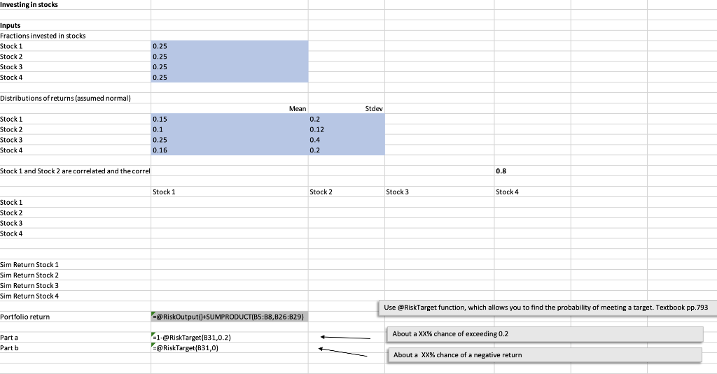 Solved Please use excel and solver. Please show formulas. | Chegg.com
