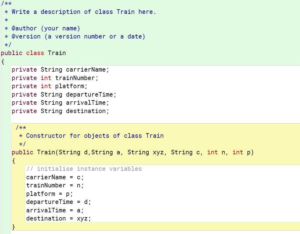 Solved Modify the given code according to the | Chegg.com