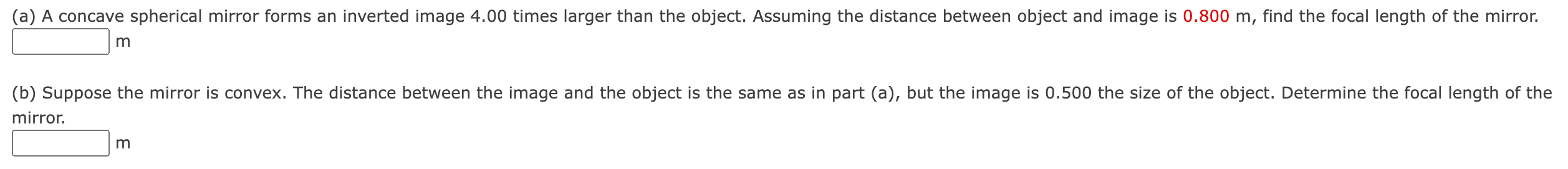 Solved m mirror. m | Chegg.com