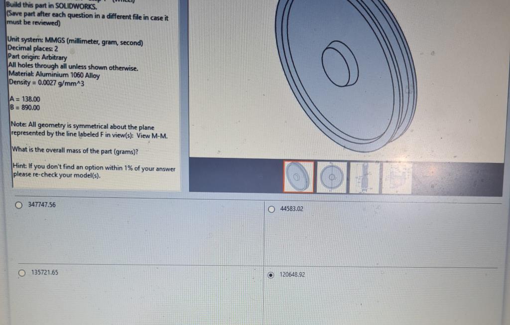 Solved Build this part in SOLIDWORKS. (Save part after each | Chegg.com