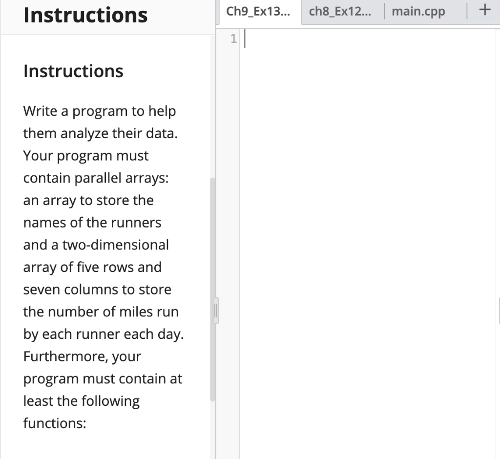 Solved Instructions + !!! Summary Ch9_Ex13... ch8_Ex12... | Chegg.com