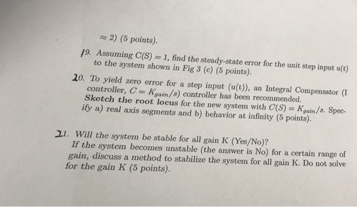 Solved Isine) mg Motor Actuating Signal V Output (8) | Chegg.com
