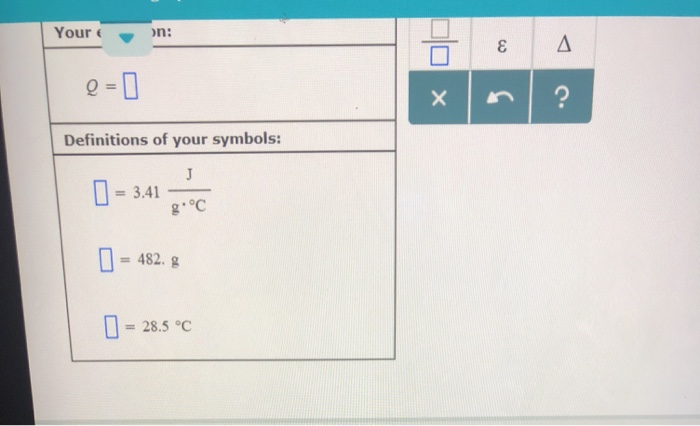 Solved Setting Up The Solution To A Basic Quantitative