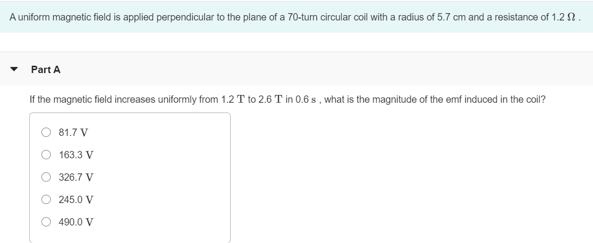 Solved A uniform magnetic field is applied perpendicular to | Chegg.com