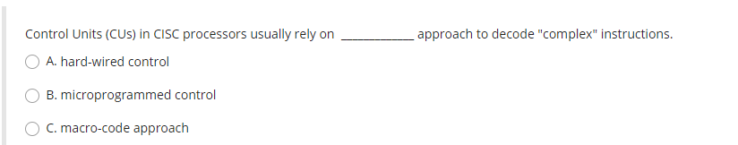 Solved approach to decode "complex" instructions. Control | Chegg.com