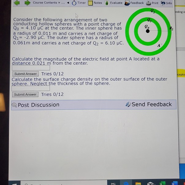Solved Course Contents Timer Notes Evaluate Feedback 0847