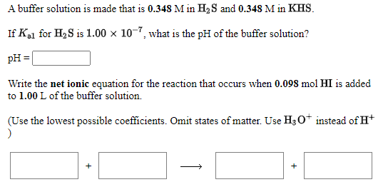 Solved A buffer solution is made that is 0.330 M in H2CO3 | Chegg.com