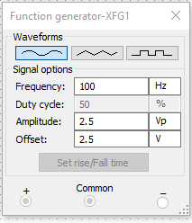 Solved XFG1 D7 D6 D5 D4 D3 DZ D1 DO Xsc1 + COM - 2.5V 2.5V | Chegg.com