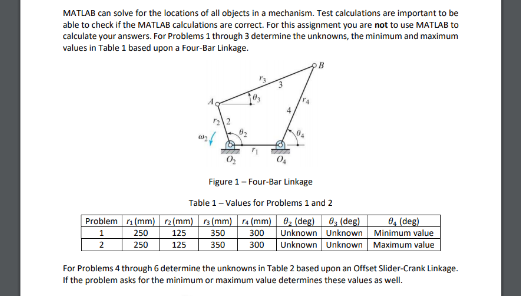 MATLAB can solve for the locations of all objects in | Chegg.com
