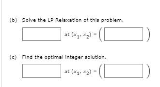 Solved Consider the following all-integer linear program. | Chegg.com