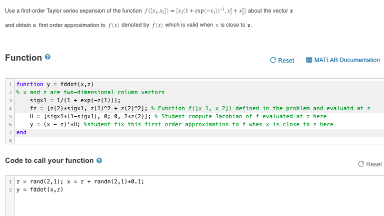 Use a first-order Taylor series expansion of the | Chegg.com
