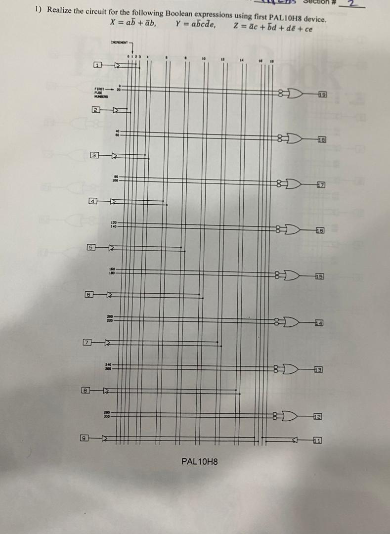 Solved 1) Realize the circuit for the following Boolean | Chegg.com