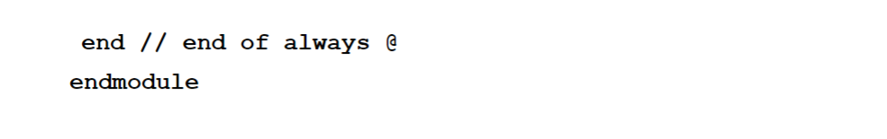 Solved 3. The Verilog code representing a Finite State | Chegg.com