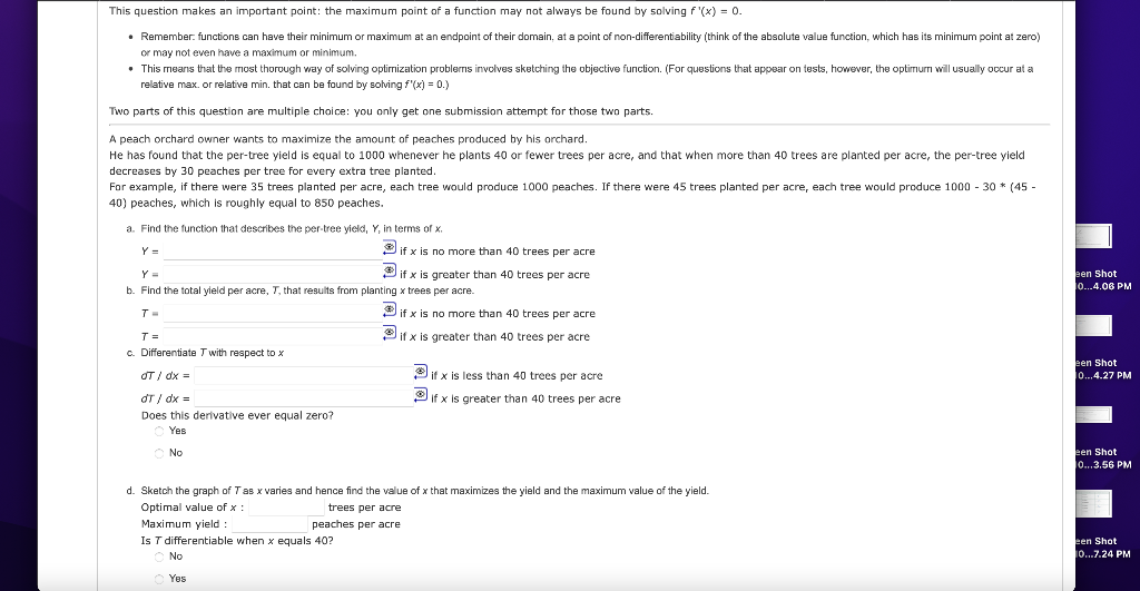 Solved This Question Makes An Important Point The Maximum 