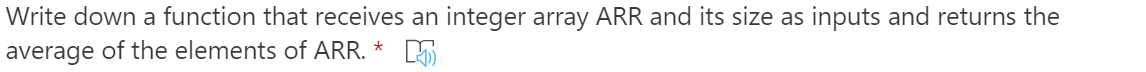Solved Write down a function that receives an integer array | Chegg.com