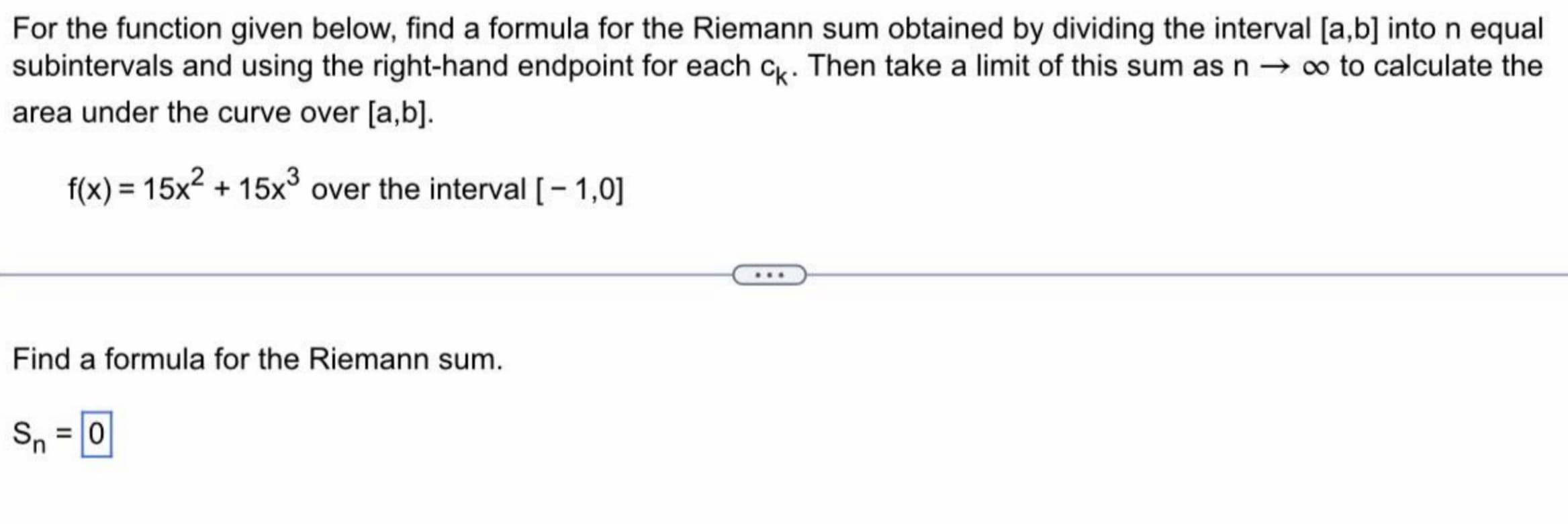 Solved For the function given below, find a formula for the | Chegg.com