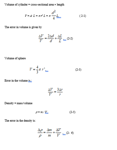 Solved Volume of cylinder = cross-sectional area x length V | Chegg.com