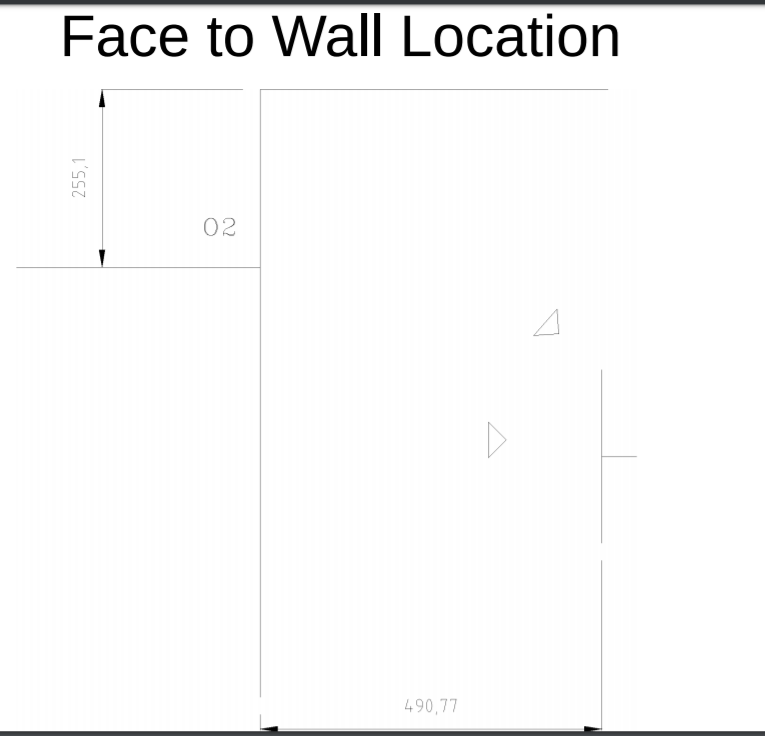 Points and Face to Wall 02 A Point 1 Point 2 Face | Chegg.com
