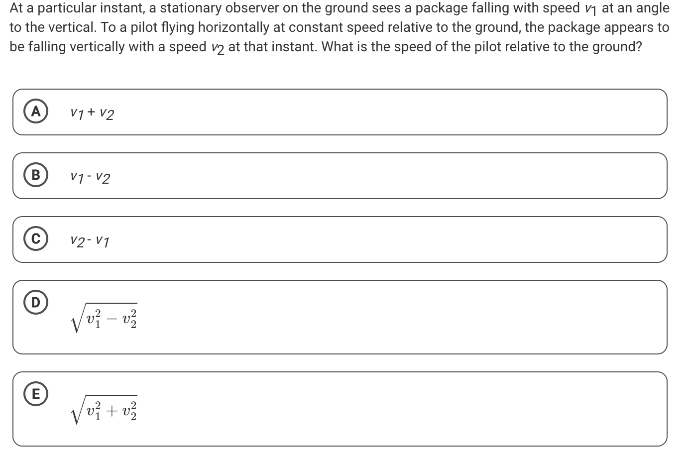 Solved At a particular instant, a stationary observer on the | Chegg.com
