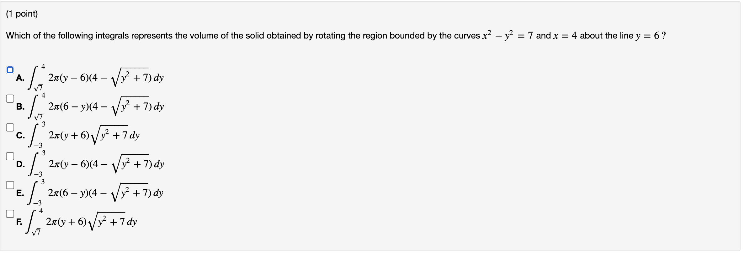 Solved about the y-axis. Your answers should be in terms of | Chegg.com