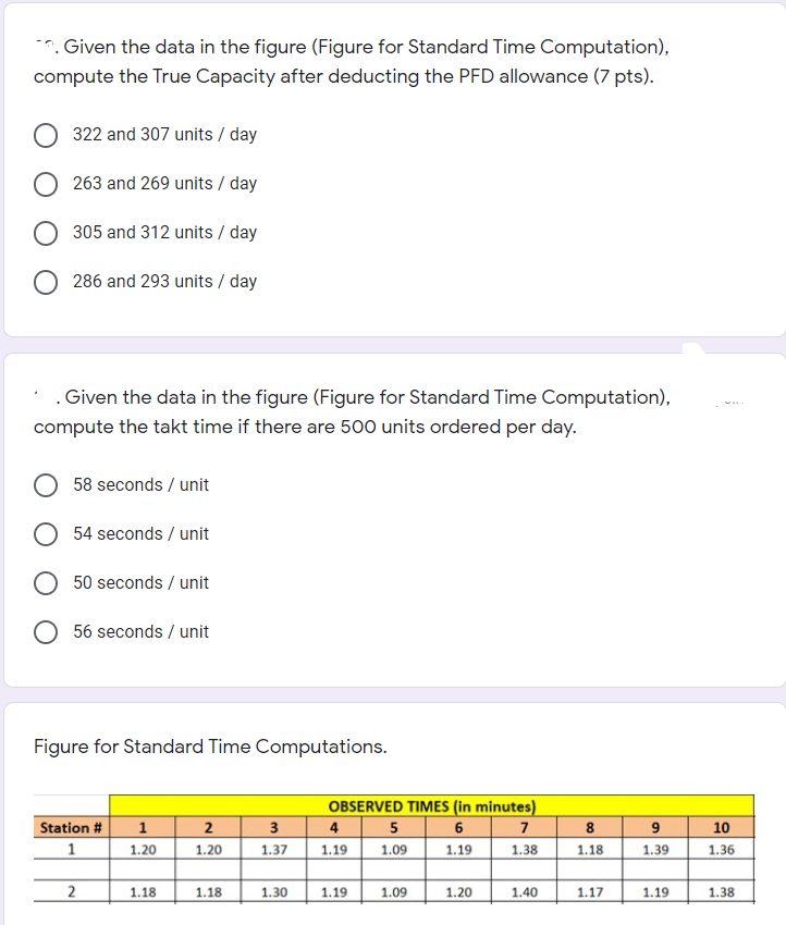 Solved 9. Given the data in the figure (Figure for Standard | Chegg.com