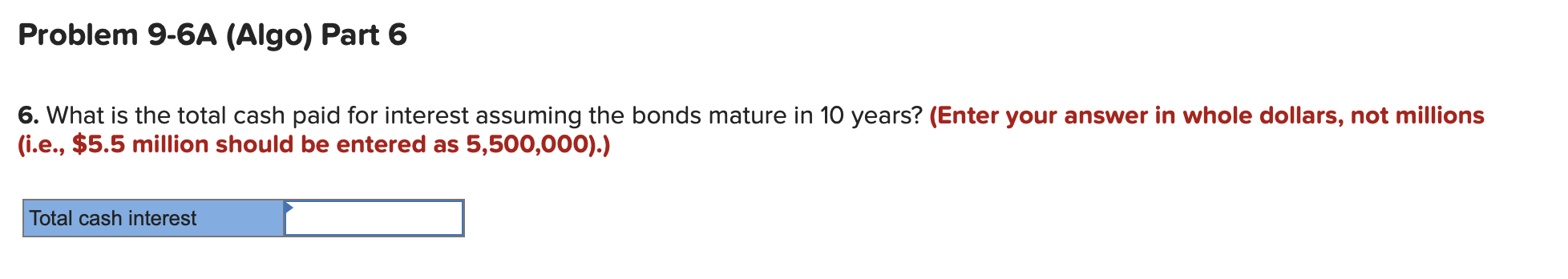 Solved Required information Problem 9-6A (Algo) Understand a | Chegg.com