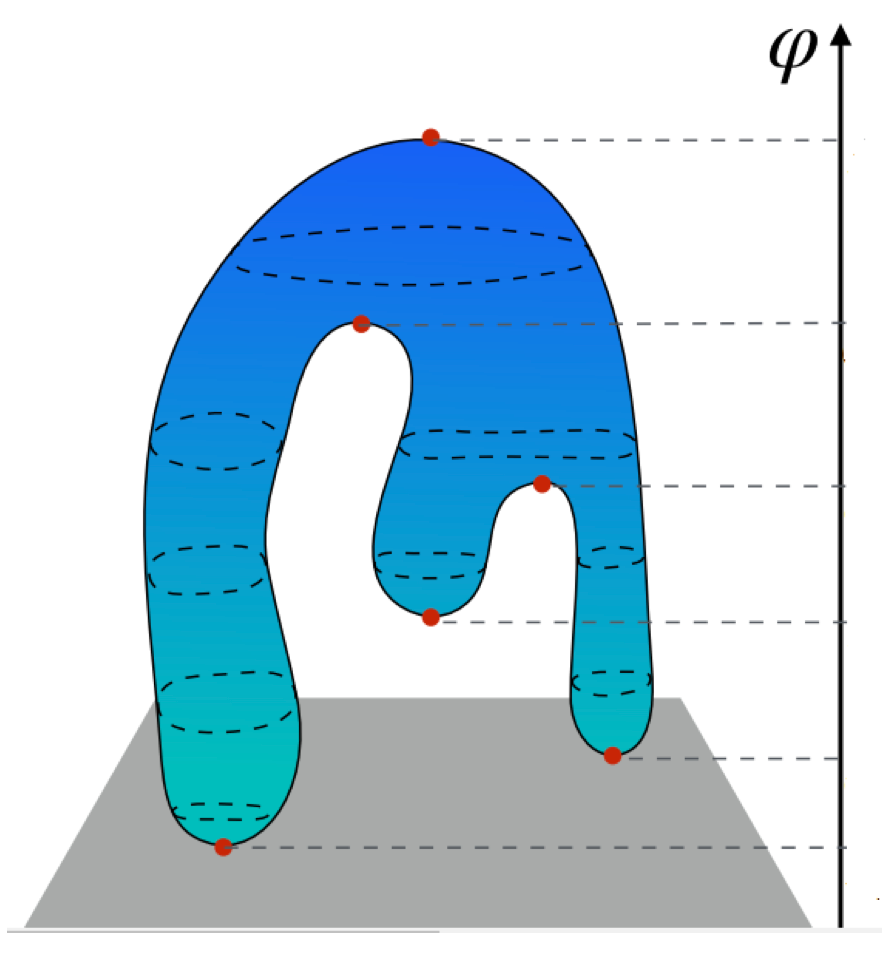 Solved TOPOLOGY Let φ → R be the following projection, | Chegg.com