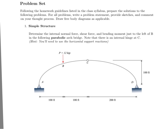 Solved Statics and mechanics of materials. Internal forces, | Chegg.com
