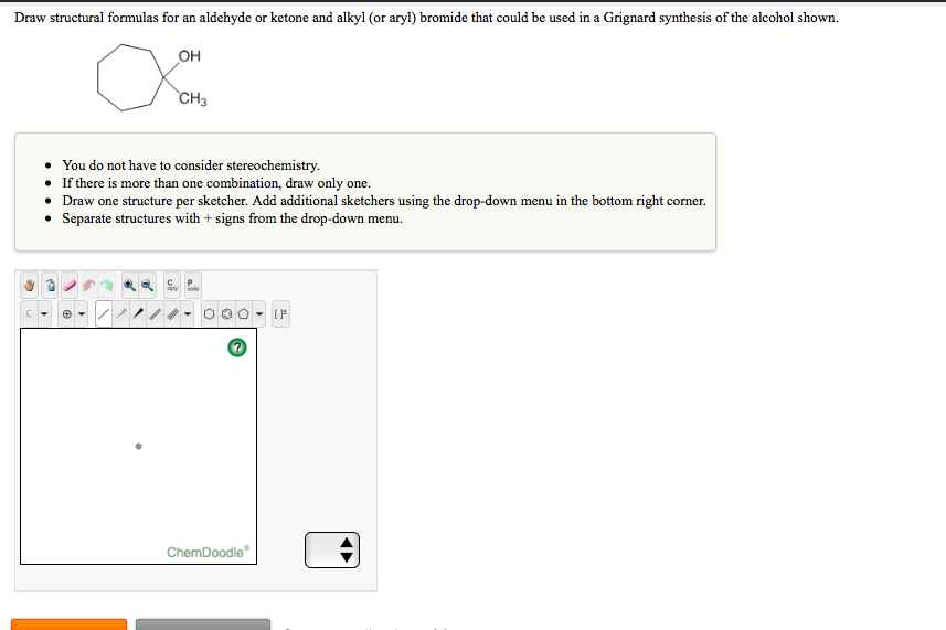 Solved Draw structural formulas for an aldehyde or ketone | Chegg.com