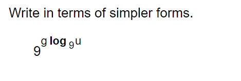 Solved Write in terms of simpler forms. | Chegg.com