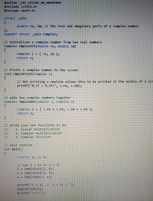 Solved Zoom Out Objective Use structures to implement a | Chegg.com