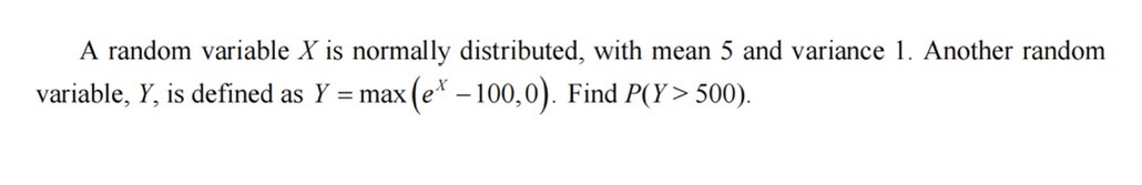 Solved A random variable X is normally distributed, with | Chegg.com
