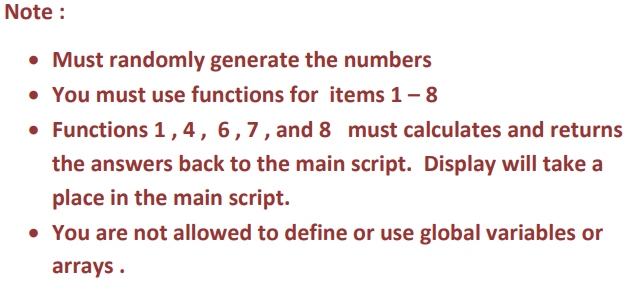 Solved Write the above as comments in the script. Should | Chegg.com